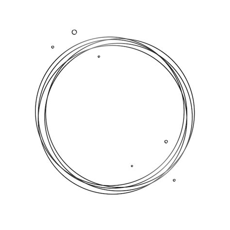 Free Psd Black Circle Shape