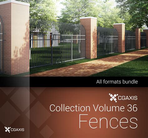 Cgaxis Models Volume 36 Fences Mentalray 3d Model 99 Unknown Max Free3d