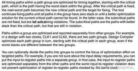 Snps Timing Constraints And Optimization学习记录set Max Delay Csdn博客