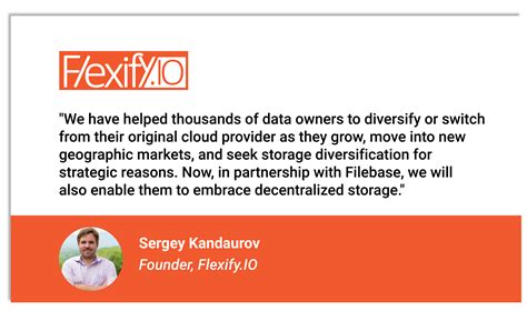 Migrate Data From Web To Web With Filebase And Flexify IO