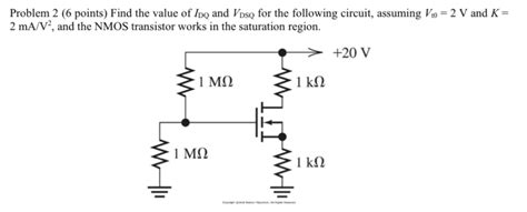 solved problem 2 6 ﻿points ﻿find the value of idq ﻿and