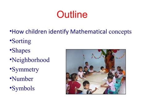 Development Of Mathematical Skills In Early Years Ppt Early