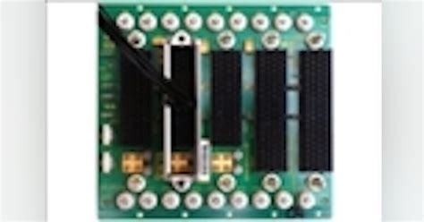 3u Vpx Backplane Provides Rf Connectors Electronic Design