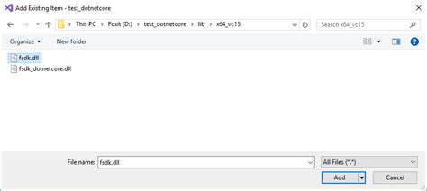 Developer Guide For Foxit PDF SDK For NET Core Foxit Developers