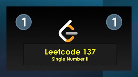 Single Number II Python Leetcode Medium FR YouTube