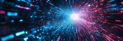 Abstract Digital Data Background Innovative Technological Processes And Enhanced Network