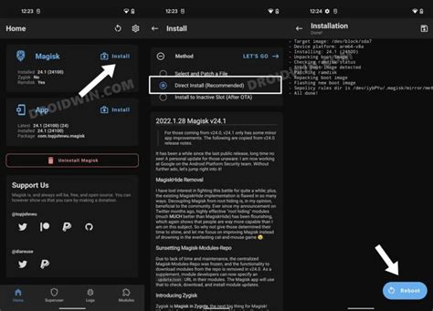 How To Root Android 16 Via Magisk Patched Boot Init Boot Droidwin