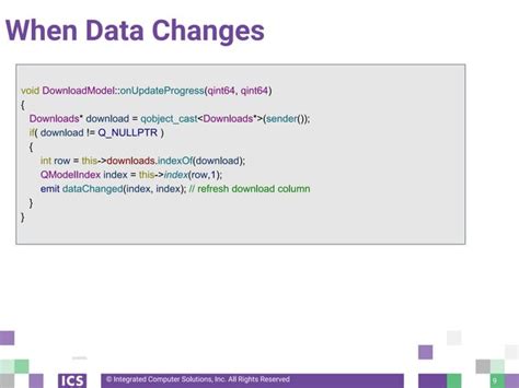 basics of model view qt programming ppt