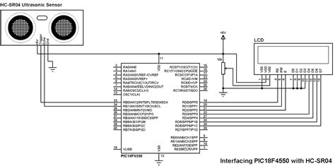 Interfacing Pic18f4550 With Hc Sr04 Ultrasonic Sensor Ccs C