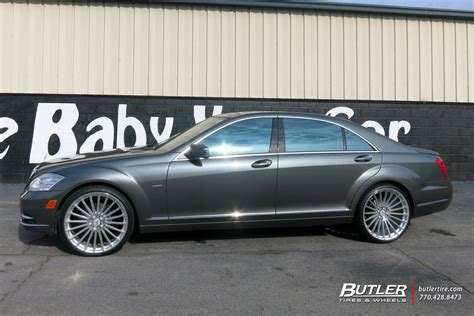 Mercedes S Class With 22in Tsw Turbina Wheels Exclusively From Butler
