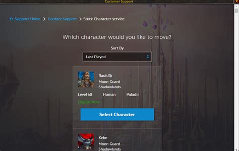 How To Get Unstuck With The Character Stuck Service In Wow Battle Shout