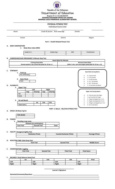 Pupils Reading Profile Ledger 1 Docx