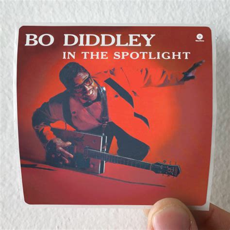Bo Diddley The Story Of Bo Diddley Album Cover Sticker