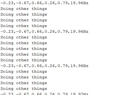 DataAvailable Blocks The Program Issue Sparkfun SparkFun BNO Arduino Library GitHub