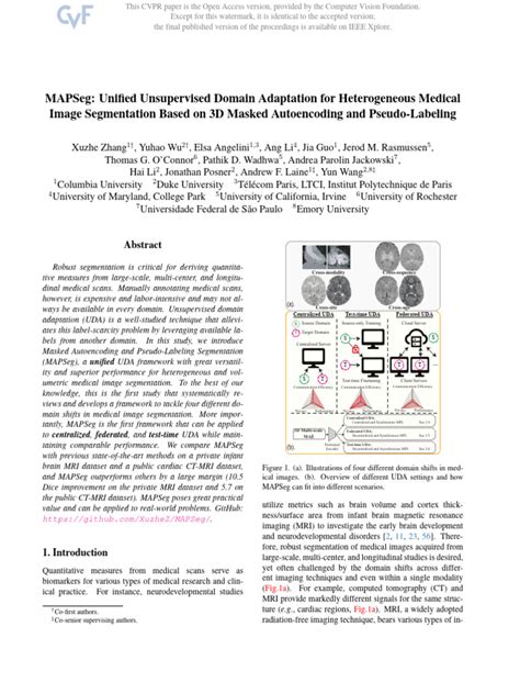 Zhangmapsegunifiedunsuperviseddomainadaptationforheterogeneousmedicalimagesegmentation