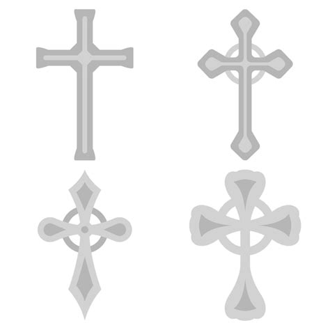 무료로 다운로드 가능한 십자가 Png 벡터 And 일러스트 Freepik