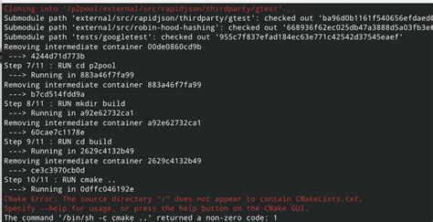 Ubuntu Dockerfile Error Issue Schernykh P Pool Github