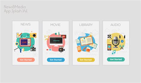 평면 디자인 응답 Ui 모바일 응용 프로그램 샘플 0명에 대한 스톡 벡터 아트 및 기타 이미지 0명 개념 과학 Istock