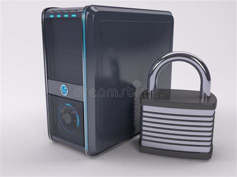 Computer Security Stock Illustration Illustration Of Keyboard