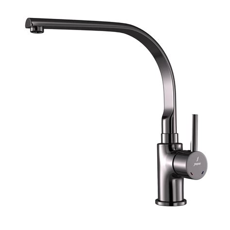 One Lever Black Chrome Swivel Spout Mono Sink Mixer Florentine