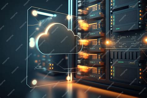 Vinculación De La Computadora A La Nube Con Conexión De Servidor Almacenamiento En La Nube En