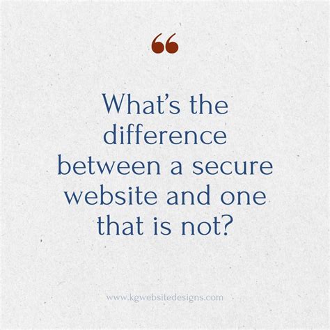 Secure Website Vs Non Secure Website Whats The Difference