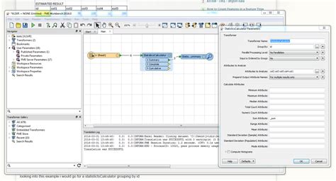 Fme Form Fme 2016 Featuremerger Row Data To Columns Geographic