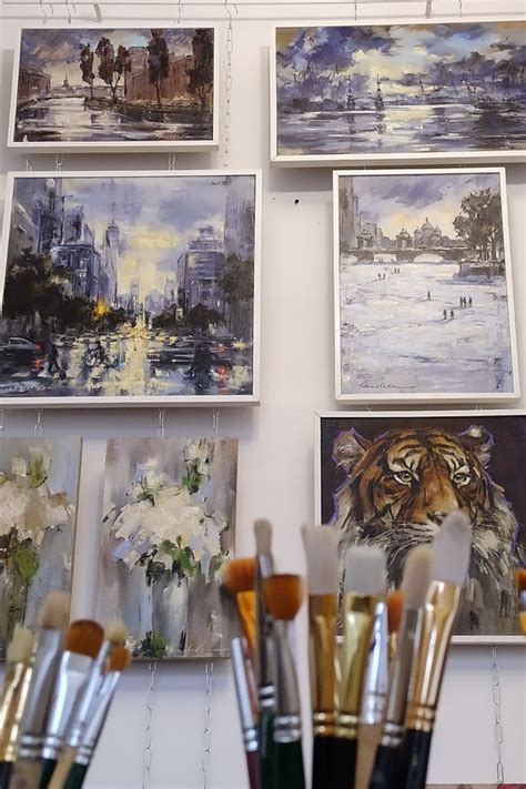 Мастер класс по живописи «Городской пейзаж