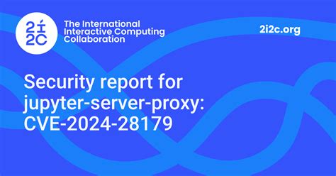 Security Report For Jupyter Server Proxy Cve 2024 28179 2i2c