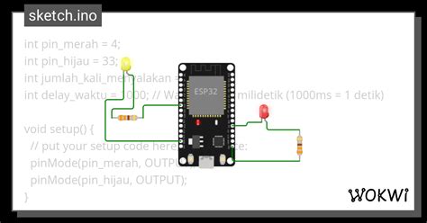 Wokwi Online ESP32 STM32 Arduino Simulator
