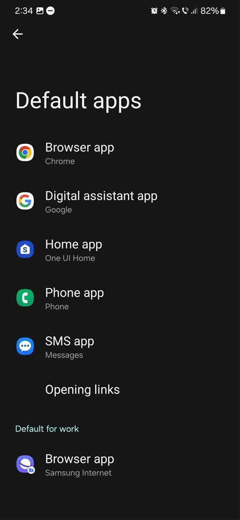 Choose Your Favorite Default Apps In Samsung S One UI SamMobile