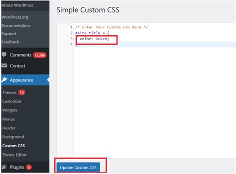 Simple Custom Css I Do Business
