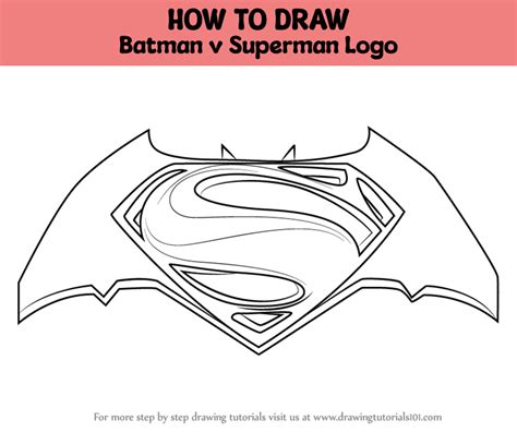 How To Draw Batman Logo Step By Step
