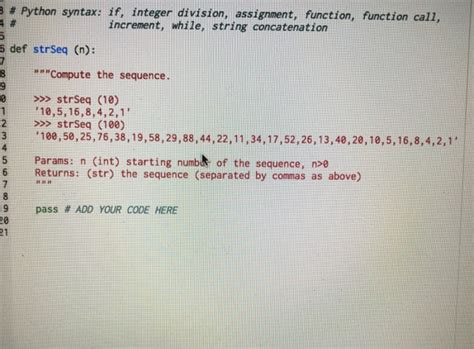 Solved Python Syntax If Integer Division Assignment