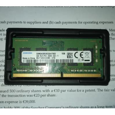 Samsung 4GB DDR4 Laptop RAM Price In Bangladesh Bdstall