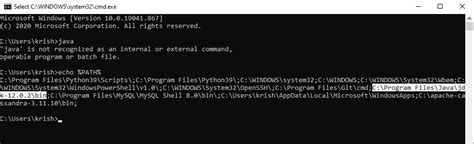 Windows Java Is Not Recognized As An Internal Or External Command Operable Program Or Batch