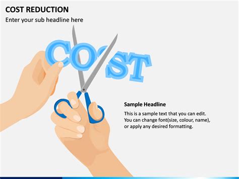 Cost Reduction PowerPoint And Google Slides Template PPT Slides