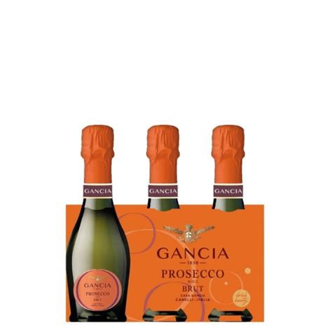 Gancia Prosecco DOC Brut 3x200ml - Sparkling Wine | Super Liquor