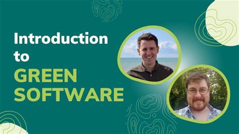 Introduction To Green Software Green Software Brighton Oliver Winks