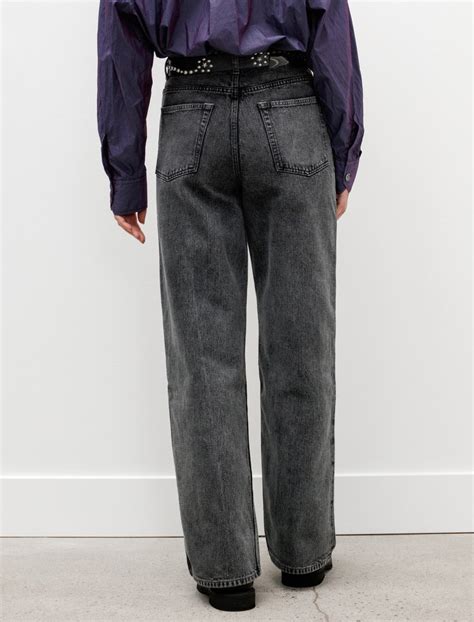 Our Legacy Neo Cut Overdyed Black Chain Twill Neighbour