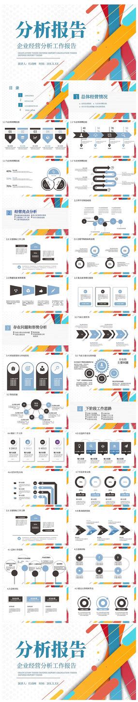 竞品分析ppt模板 竞品分析ppt素材 竞品分析ppt背景 红动中国