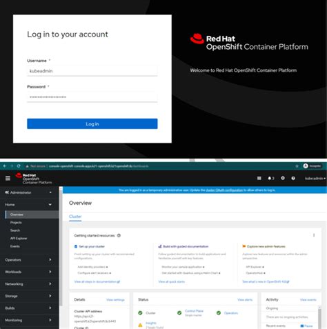 openshift ocp multi node cluster using aws infrastructure