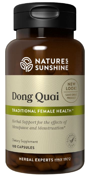 Natures Sunshine Dong Quai 100 Capsules 108345 | Hardy's | New Zealand