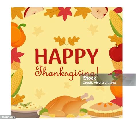 해피 추수 감사절 인사말 카드 계절 장식 호박 칠면조 고기 메쉬 감자 전통 파이 옥수수와 사과플래카드 0명에 대한 스톡 벡터 아트 및 기타 이미지 Istock