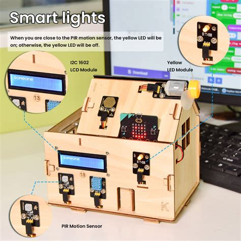 New Microbit Smart Home Kit House Starter Kit For Microbit Kit Stem