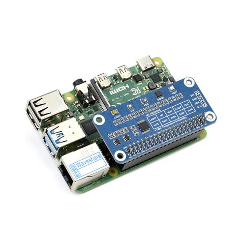 Waveshare Environment Sensor Hat For Raspberry Pi I2c Bus 20471 Eck