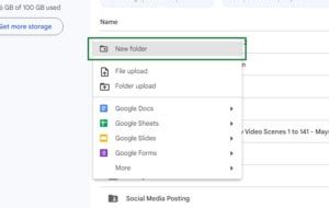 Google Drive Folder Structure Hierarchy Ideas Limits More