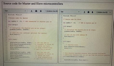 Solved Q55 Two Arduino Uno Microcontrollers Has Been