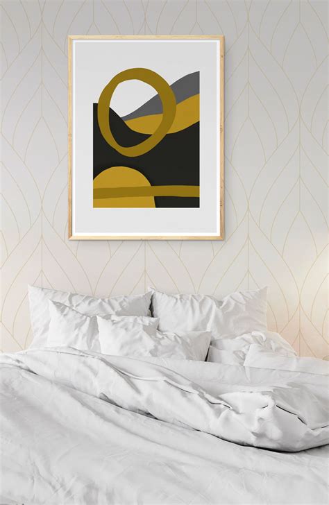 Abstract Geometric Printable Wall Art Digital Print Neutral Etsy Wall Printables Neutral