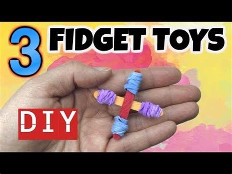 EASY DIY FIDGET TOYS NEW FIDGET TOYS FOR Babe HOW TO MAKE STIM TOYS FROM HOUSEHOLD ITEMS